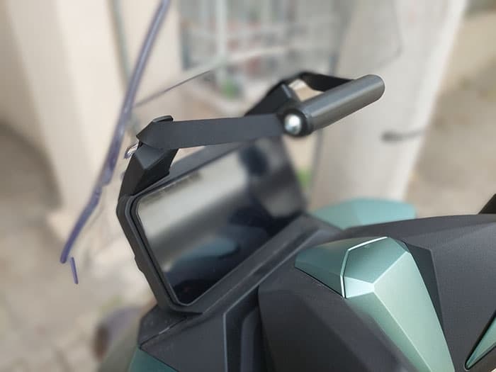 Smartphone / GPS mounting bracket compatible with Thrust Defender 125 ...