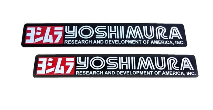 Yoshimura Aufkleber (Paar) | Moto Discovery