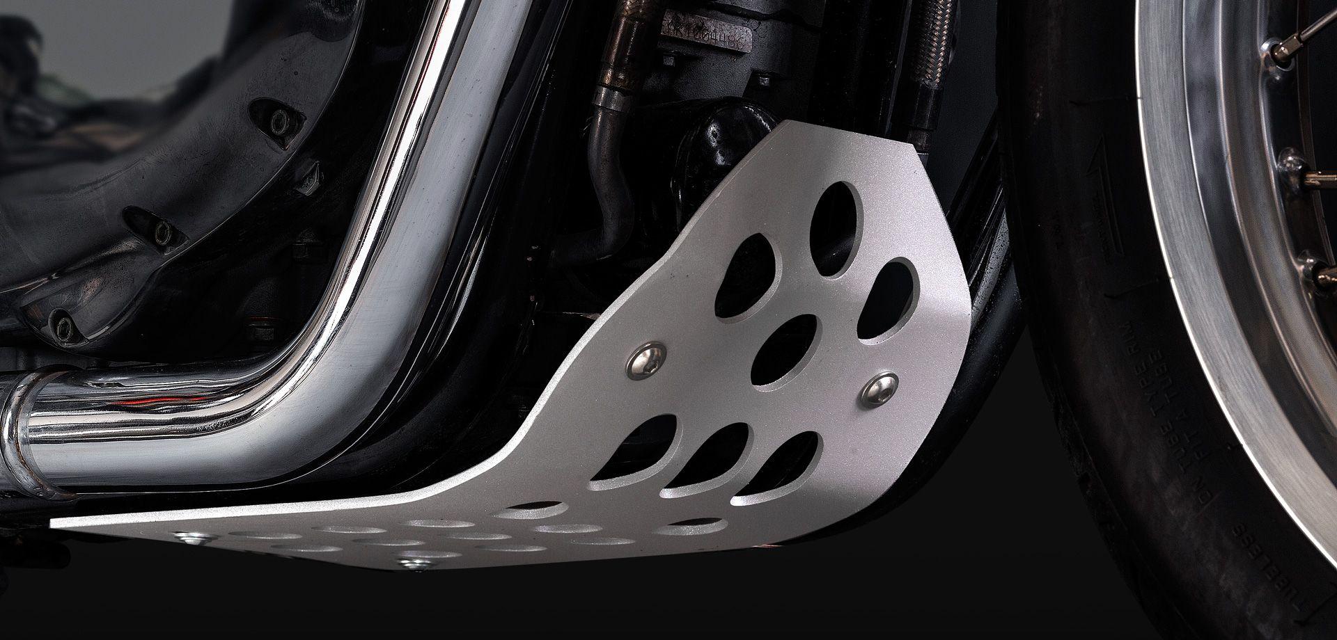 Skid plate compatible with Royal Enfield Interceptor 650 / Continental ...