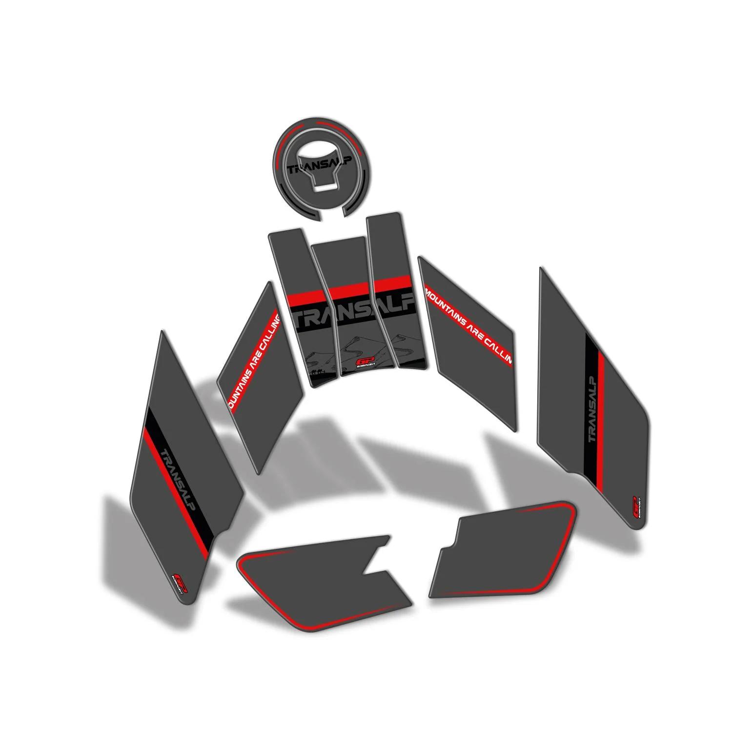 GPK tank pad 3D set compatible with Honda XL750 Transalp 2023-2025 ...