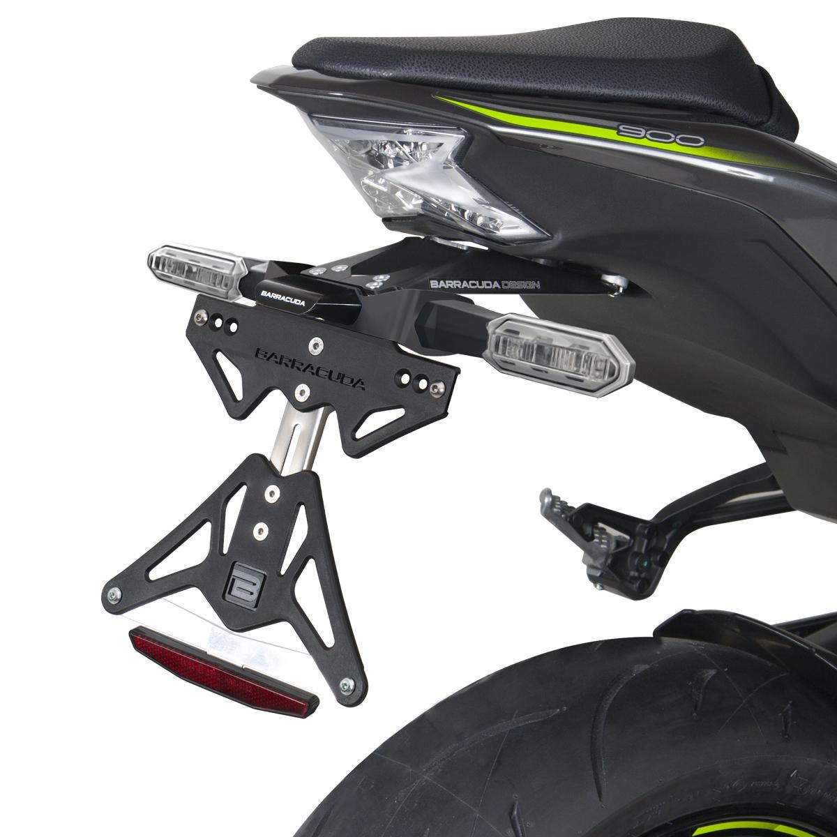 Barracuda license plate holder compatible with Kawasaki Z900 2020-2023 ...