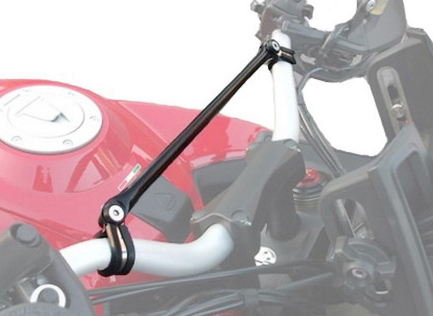 Handlebar crossbar 26 cm black color | Moto Discovery