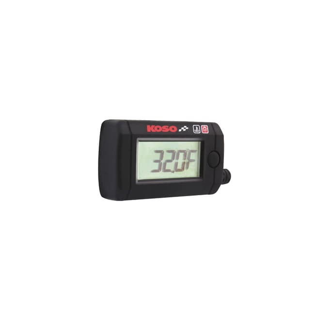 Koso digital oil temperature meter with backlight | Moto Discovery