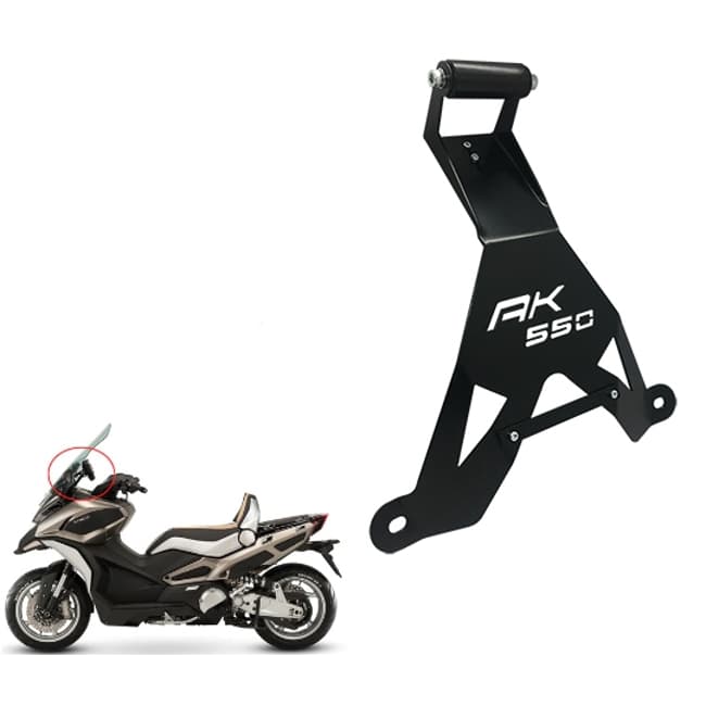 Smartphone / GPS mounting bracket compatible with Kymco AK550 2018-2022 ...