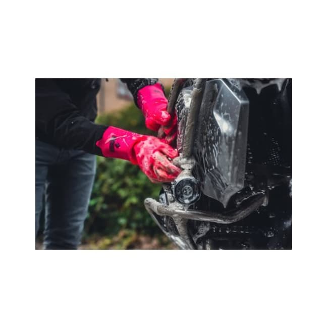 Muc-Off deep scrubber gloves | Moto Discovery