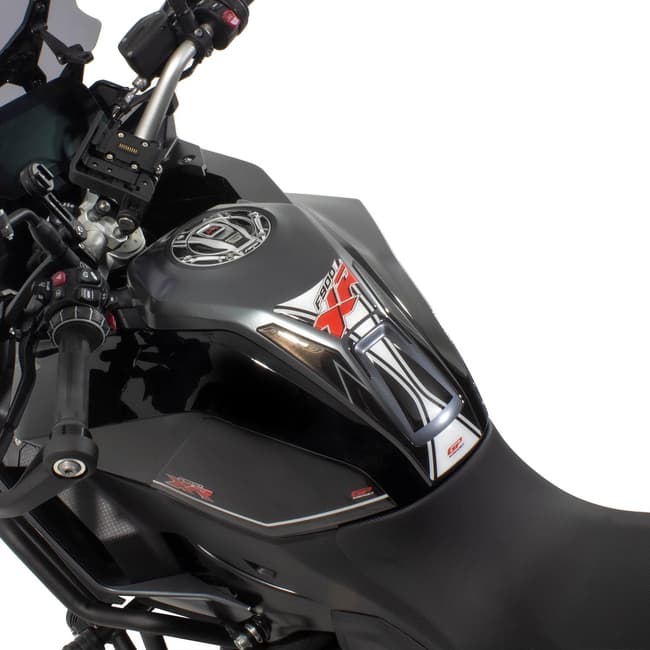 GPK tank pad 3D set compatible with BMW F900XR 2021-2022 black / white ...