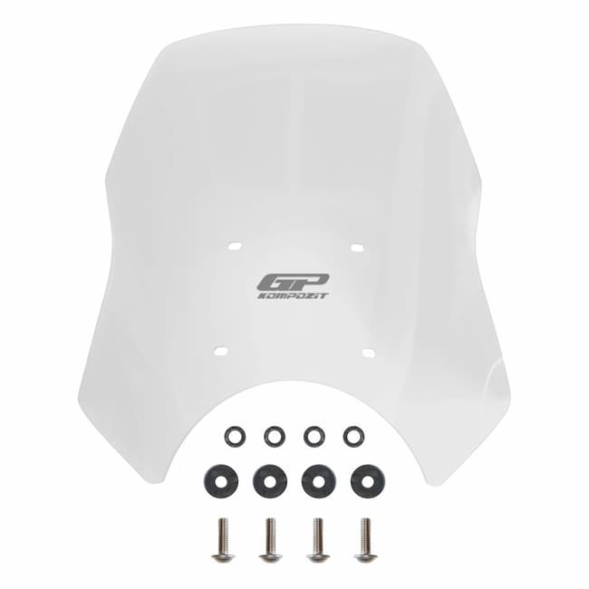 GPK windscreen compatible with Royal Enfield Himalayan 450 2024 39cm ...