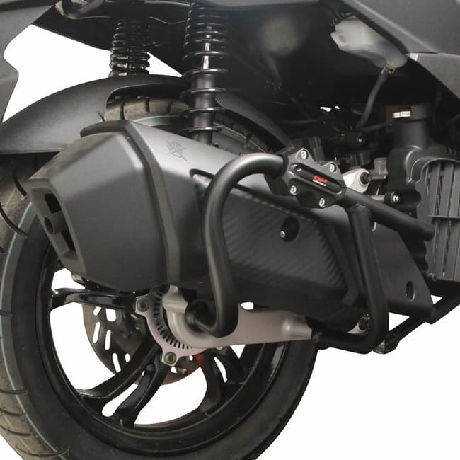 GPK exhaust guard compatible with SYM Jet X 125 2022-2025 | Moto Discovery