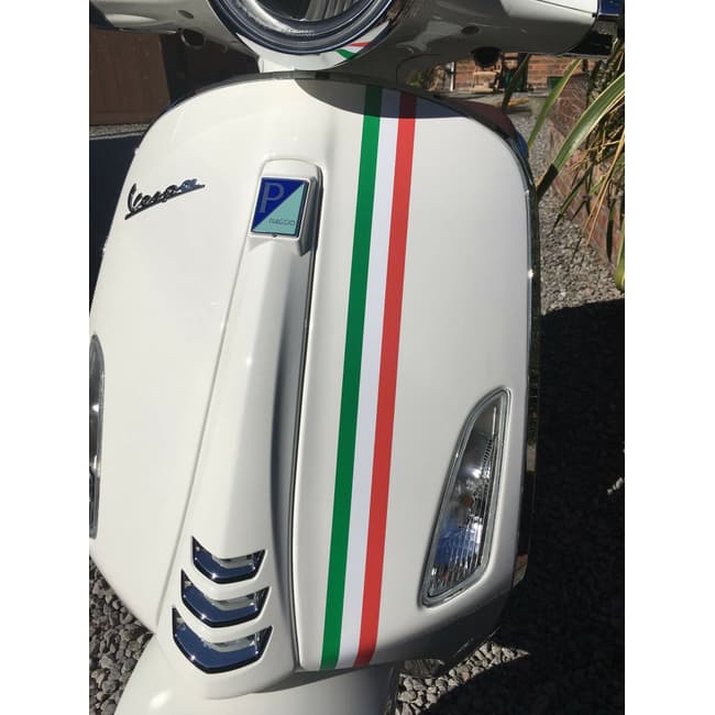 Stripes stickers kit compatible with Piaggio Vespa | Moto Discovery