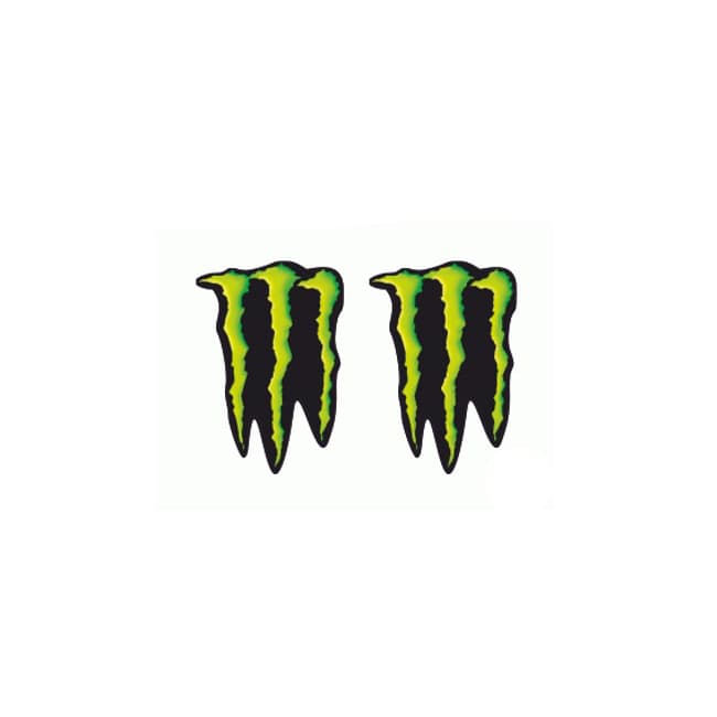 Monster green sticker | Moto Discovery