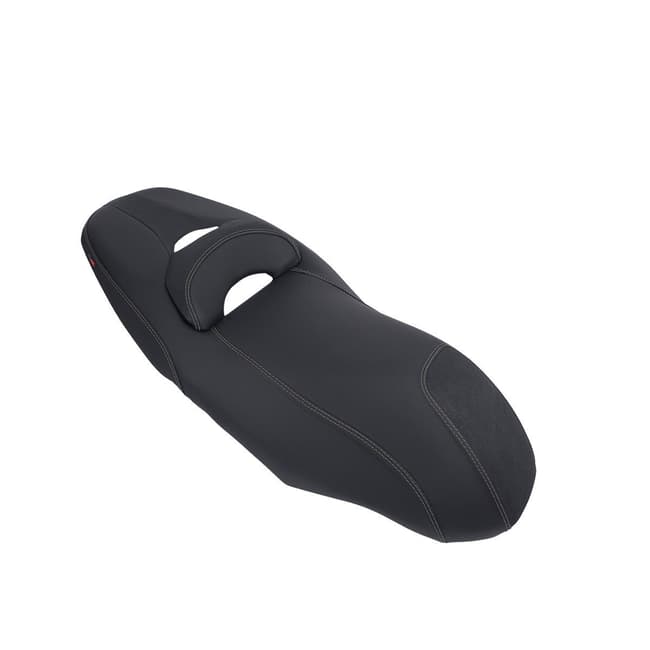 Seat cover compatible with Yamaha X-Max 400 Iron 2016-2018 black with ...