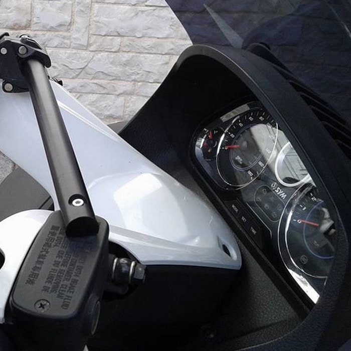 Smartphone / GPS mounting bracket compatible with SYM Maxsym 400 / 600 ...