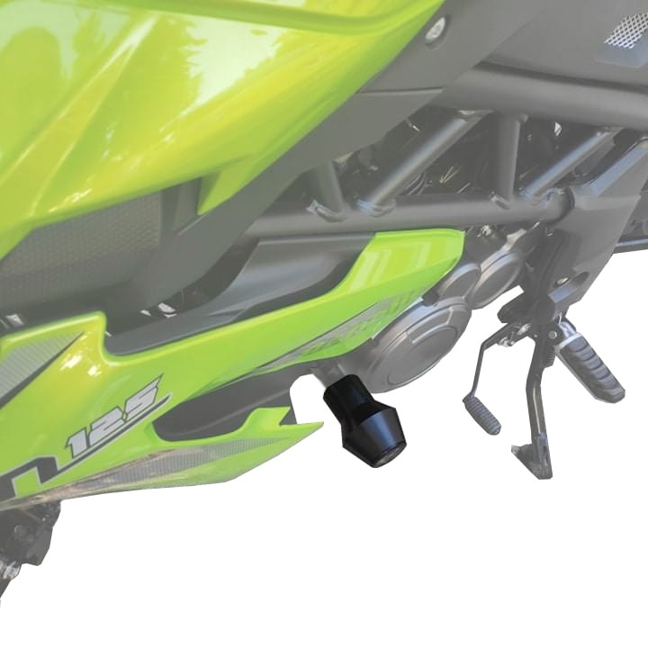 Frame crash pads compatible with Benelli BN125 2018-2021 | Moto Discovery