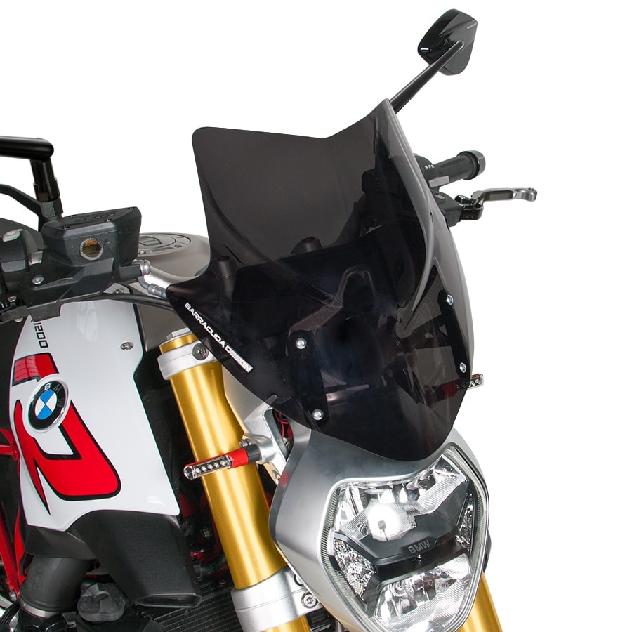 Barracuda windshield compatible with BMW R1200R 2015-2017 | Moto Discovery