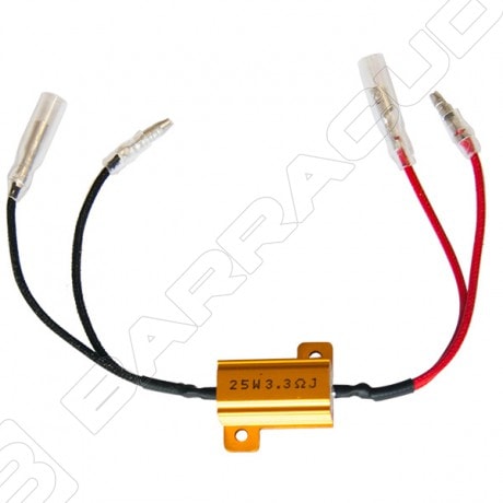 Barracuda 21W resistor for LED turn signals | Moto Discovery