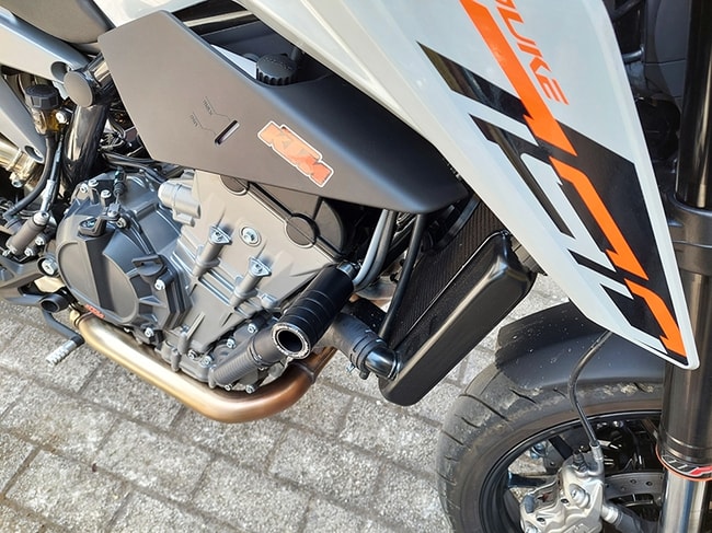 Frame crash pads compatible with KTM Duke 790 2023-2024 | Moto Discovery