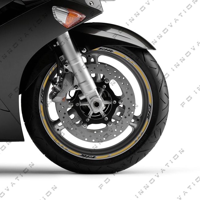 Wheel rim stripes with logos compatible with Yamaha FJR 1300 | Moto ...