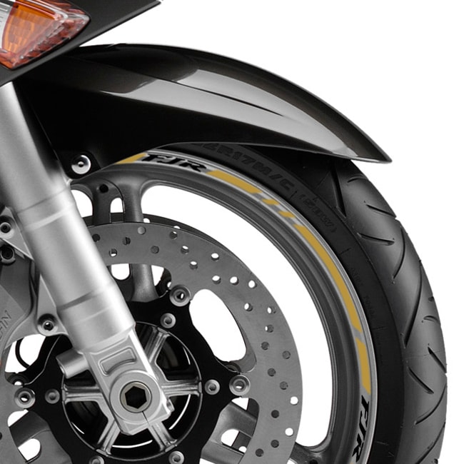 Wheel rim stripes with logos compatible with Yamaha FJR 1300 | Moto ...