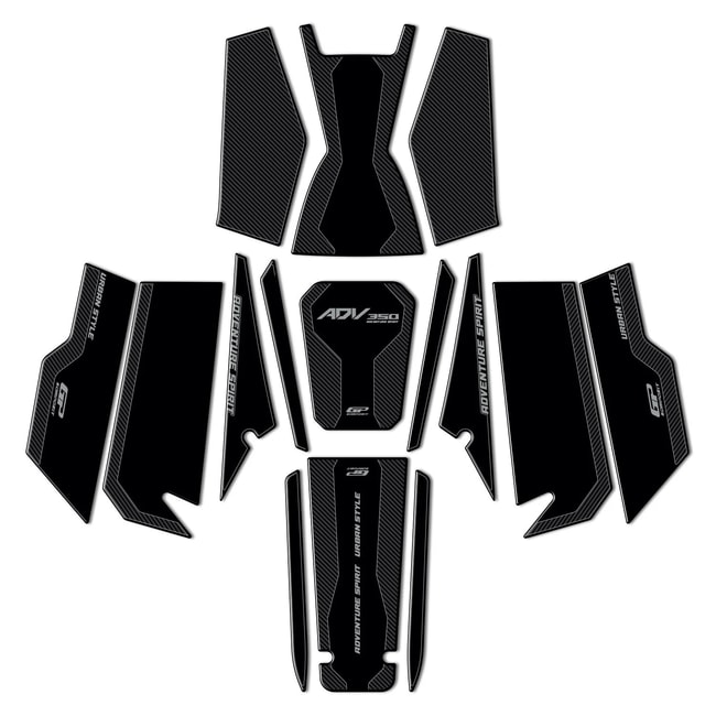 GPK body kit 3D stickers compatible with Honda ADV 350 2022-2025 | Moto ...