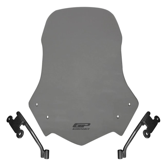 GPK windscreen compatible with Honda CB500F 2013-2023 49cm (fume ...