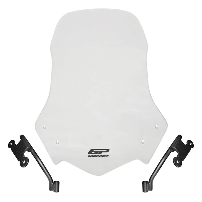 GPK windscreen compatible with Honda CB500F 2013-2023 49cm (transparent ...