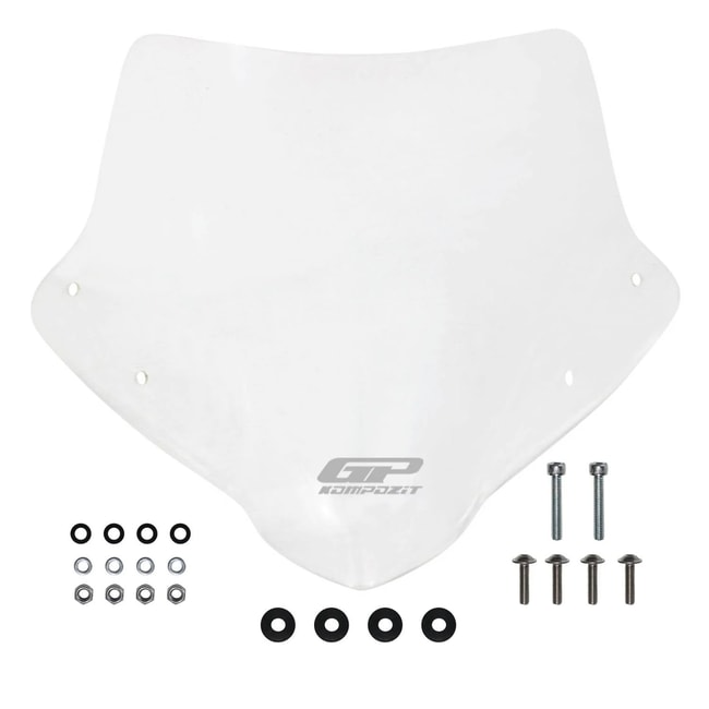 GPK windscreen compatible with Honda CB500F 2013-2023 30cm (transparent ...