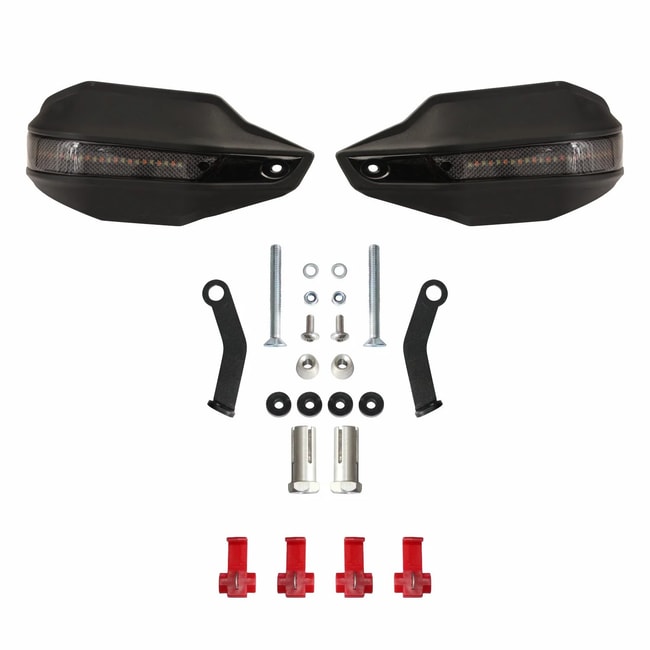 GPK handguards with LED daylight & turn signals compatible with Honda ...