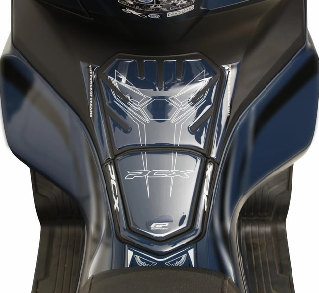 GPK tank pad 3D compatible with Honda PCX 125 / 150 2021-2024 blue ...