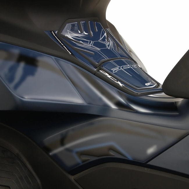 GPK tank pad 3D compatible with Honda PCX 125 / 150 2021-2024 blue ...