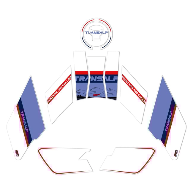 GPK tank pad 3D set compatible with Honda XL750 Transalp 2023-2025 ...