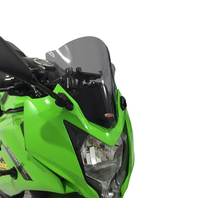 GPK windscreen compatible with Kawasaki Ninja 250SL 2015-2016 30cm ...