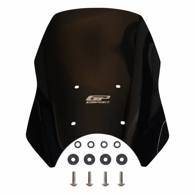 GPK windscreen compatible with Royal Enfield Himalayan 450 2024-2025 ...