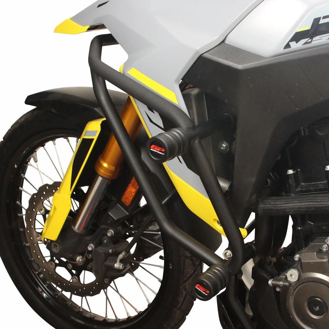 GPK engine guard with crash bars compatible with Suzuki V-Strom 800 DE ...