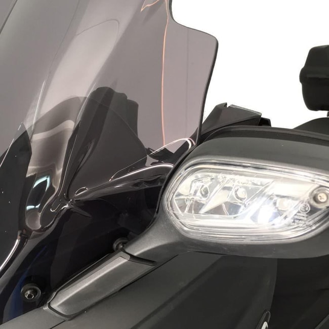 GPK windscreen compatible with SYM Joymax 250 2013-2016 74cm (fume ...