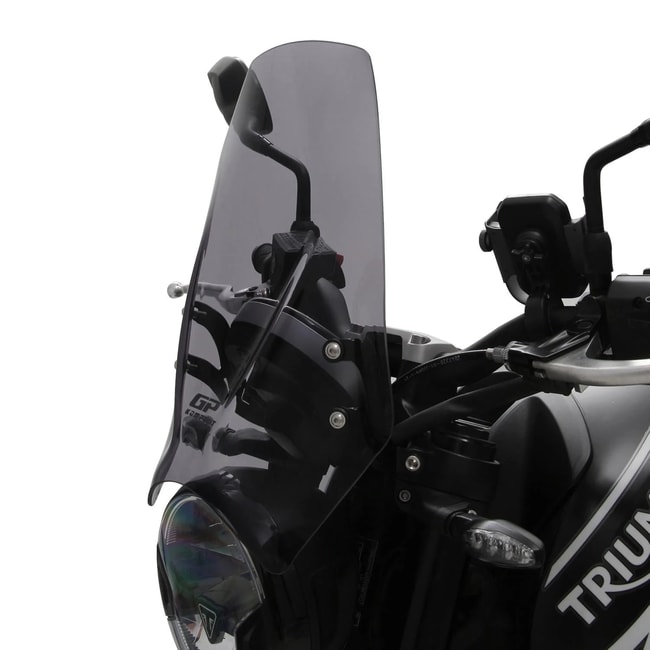GPK windscreen compatible with Triumph Trident 660 2021-2024 38cm (fume ...