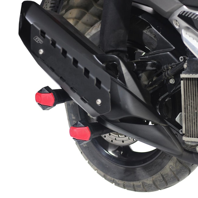 GPK universal exhaust crash protectors | Moto Discovery