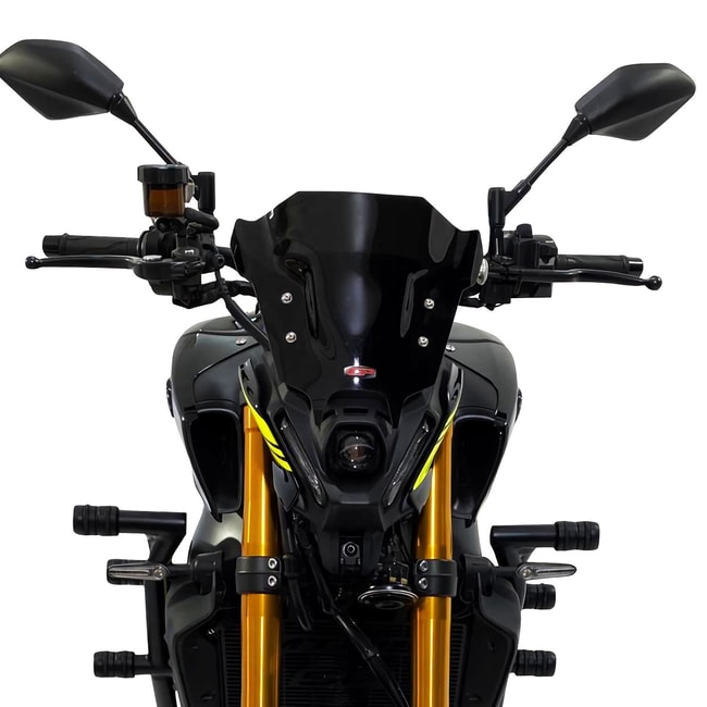 GPK windscreen compatible with Yamaha MT-09 2021-2023 30cm (black ...