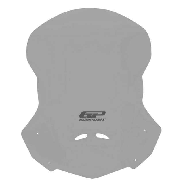 GPK windscreen compatible with Yamaha WR250R 2011-2020 46cm (fume ...