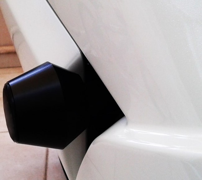 Frame crash pads for Kawasaki ZX-250R Ninja '08-'12 | Moto Discovery