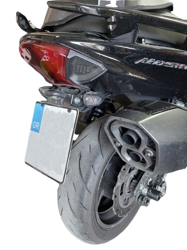 License plate holder compatible with SYM Maxsym TL500 / TL508 2019-2023 ...