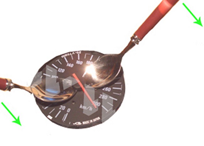 White speedometer and tachometer gauges compatible with Honda CBR900RR ...
