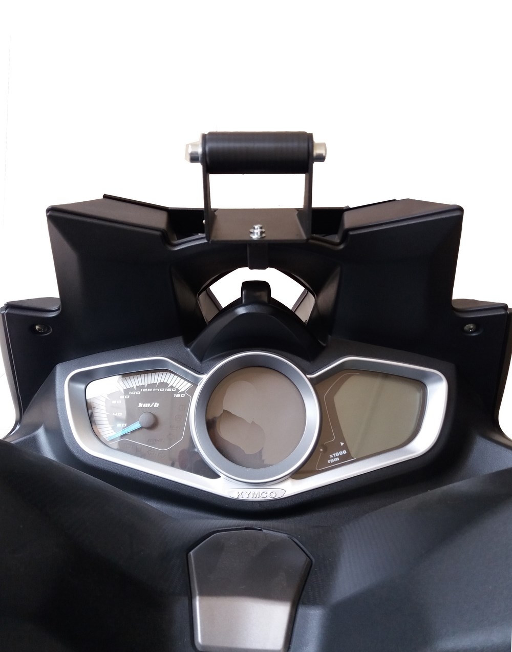 Smartphone / GPS mounting bracket compatible with Kymco Xciting-S 400 ...