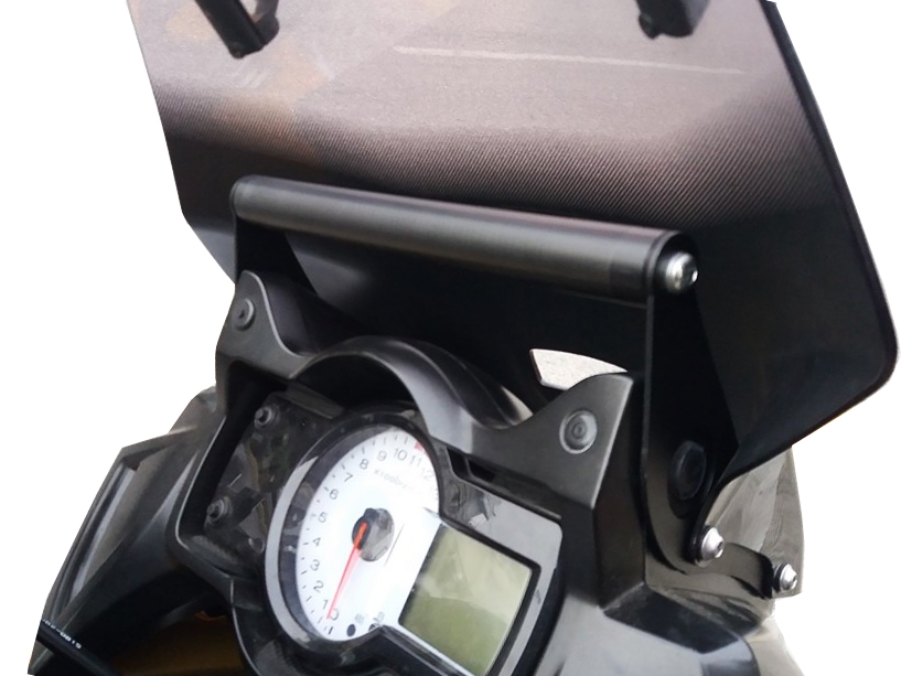 Smartphone / GPS mounting bracket compatible with Kawasaki Versys 650 ...