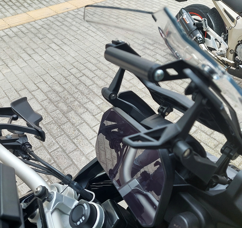 Smartphone / GPS mounting bracket compatible with BMW F850GS 2023 ...
