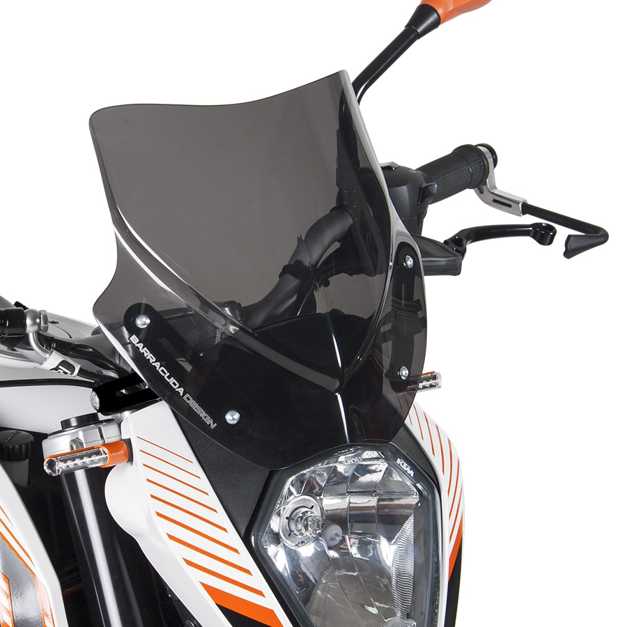 Barracuda windshield compatible with KTM Duke 390 2011-2016 | Moto ...