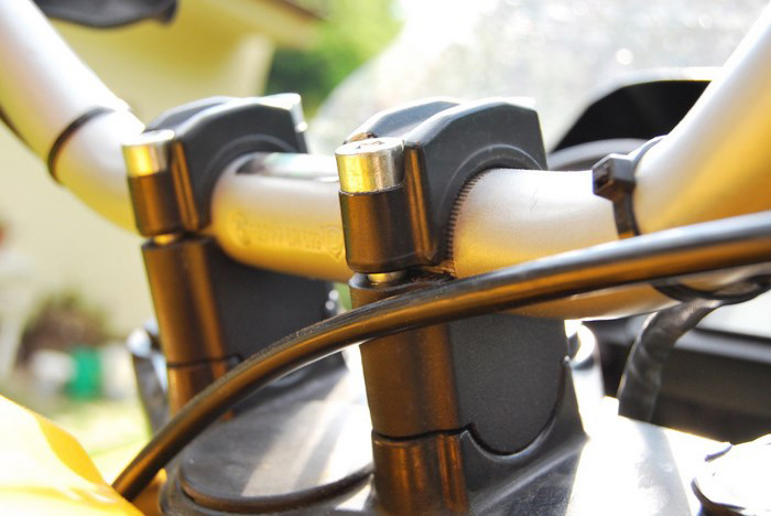 Handlebar risers for BMW R1200GS / Adv. 2004-2007