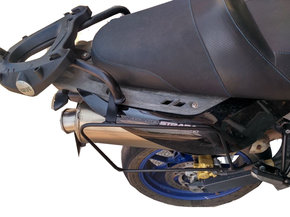 Moto Discovery soft bags side rack compatible with Aprilia Pegaso 650 ...