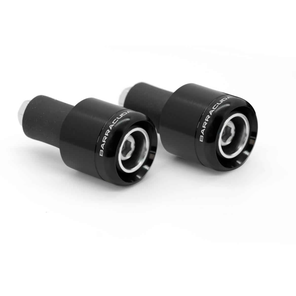 Barracuda Racing universele bar-ends zwart | Moto Discovery
