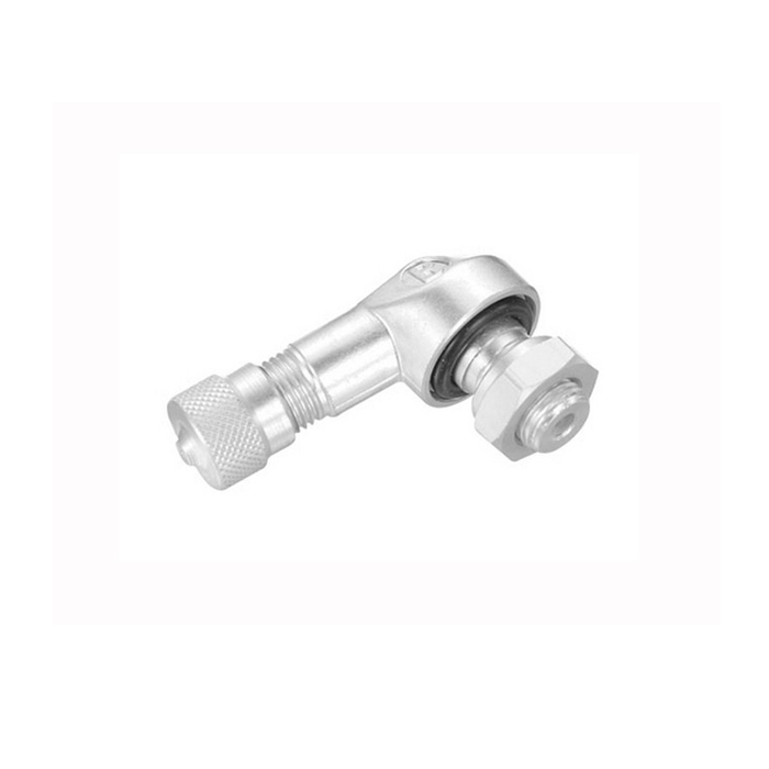 Bridgeport angled valves silver Ø11.3mm | Moto Discovery