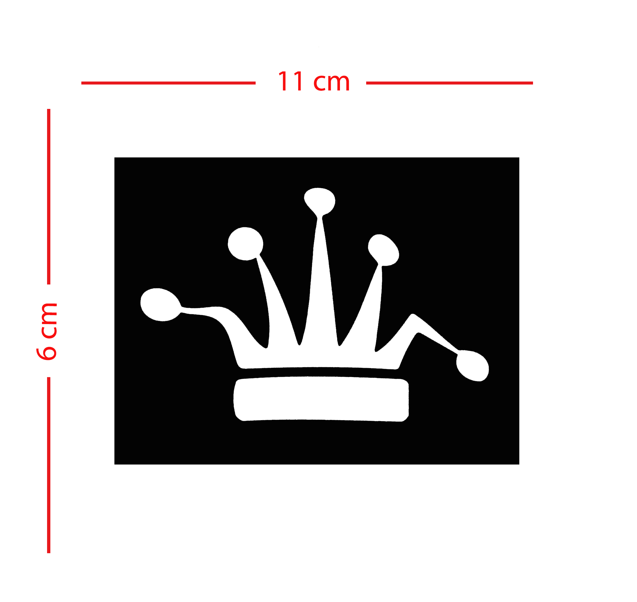 Crown sticker - Design